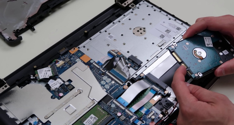 Comment changer le disque dur d'un PC Portable HP ? Tutoriel étape par ...